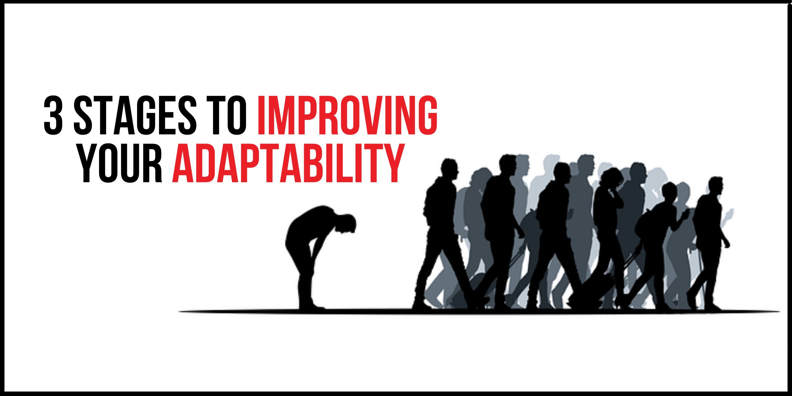 Want to improve your adaptability? Here are 3 Stages. - IamDanRam - Blogs